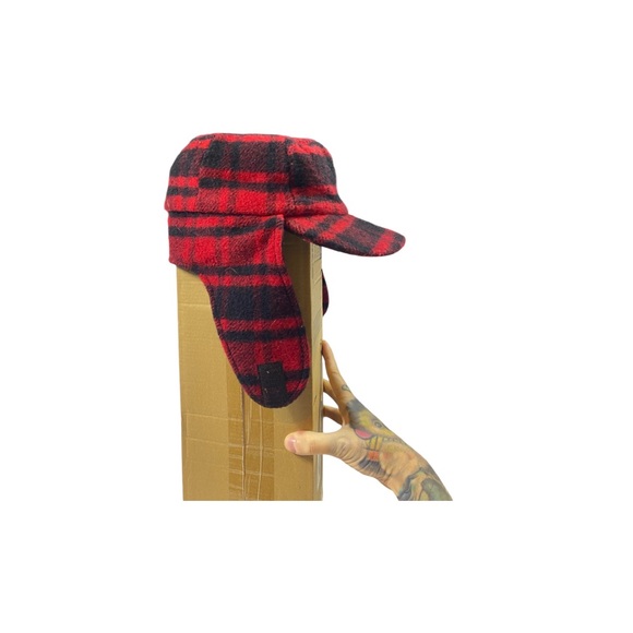 Eddie Bauer | Accessories | Vintage Eddie Bauer Red Black Plaid Lumber ...